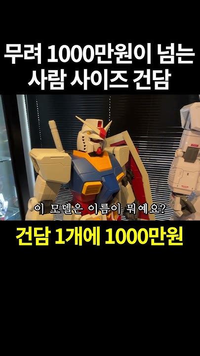 1000만원 넘는 사람 사이즈 장난감 Youtube