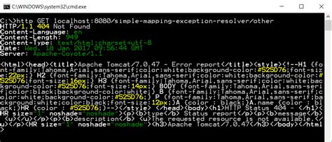 simplemappingexceptionresolver example