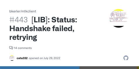 [lib] Status Handshake Failed Retrying · Issue 443 · Bkerler Mtkclient · Github