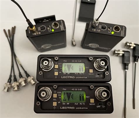 2 Lectrosonics Ucr411a Digital Hybrid Wireless Receivers Reverb