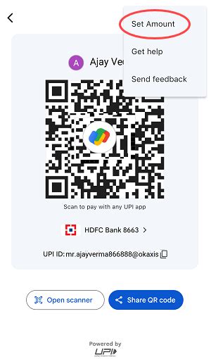 Create Custom Amount QR Code On Google Pay BankingIdea Org