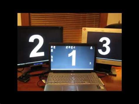 Multi Monitor Display Hookup Mp4 YouTube