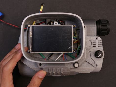 Mounting Components Raspberry Pi Pipboy 3000 Adafruit Learning System
