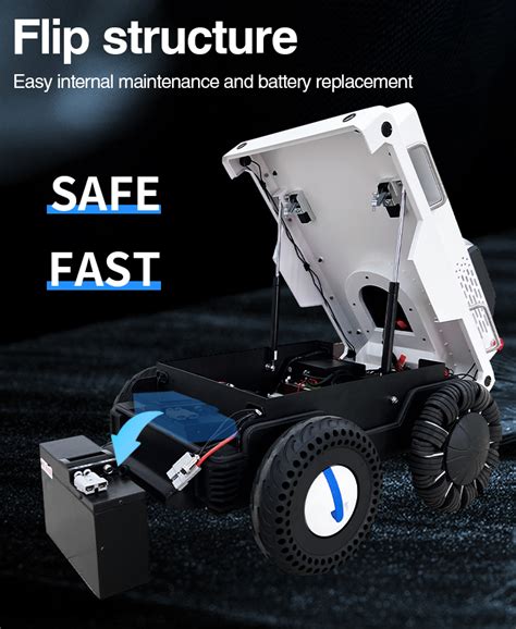 Mp01 Outdoor Intelligent Ugv Delivery Security Surveillance Inspection Patrol Robot Chassis