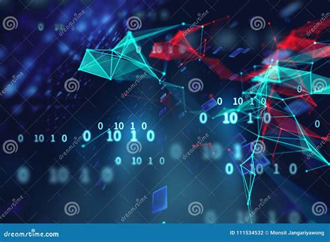 Digital Code Number Abstract Technology Background Stock Illustration Illustration Of Form