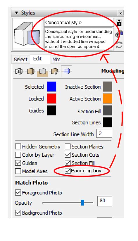 Component Opened Without Dotted Lines Box Feature Requests Sketchup