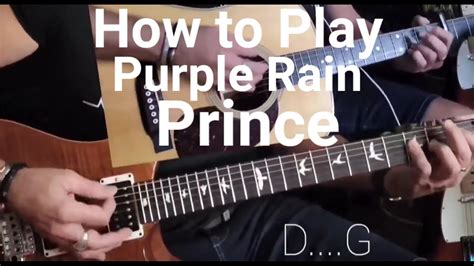 How To Play Purple Rain On The Guitar At Stefanie Norton Blog