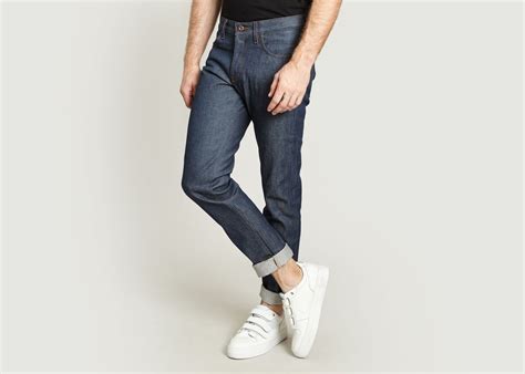 Jean Weird Guy Natural Selvedge Indigo Naked And Famous LException
