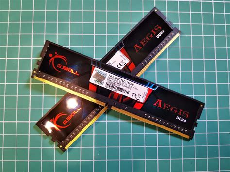 Оперативная память G Skill Ddr4 Aegis 16gb 2x8gb Kit 3200mhz Cl16 1 35v F4 3200c16d 16gis