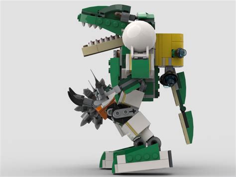 Lego Moc Dino Mech By Ace209 Rebrickable Build With Lego