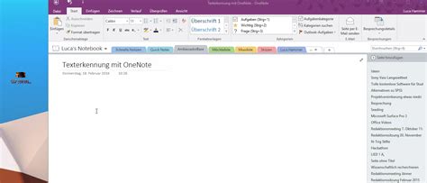 Kostenlose Texterkennung OCR Mit OneNote AmbassadorBase