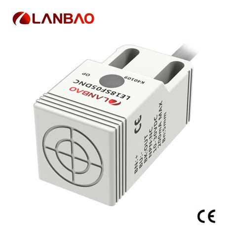 Lanbao Square Plastic Flush Mm NPN PNP IP CE Inductive Switch Sensor Square Inductive