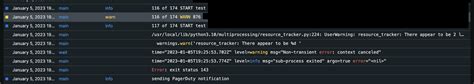 CT Bug Python Resource Tracker Causing Dbt Test To Fail Issue Dbt Labs Dbt