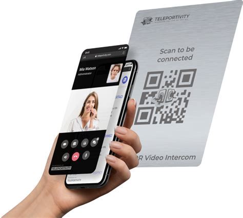 QR Code Intercom Fast Secure Entry System