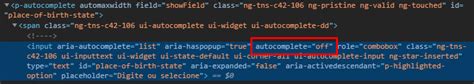 Chrome Doesn T Respect The Autocomplete Property Of The P Autocomplete Component Issue
