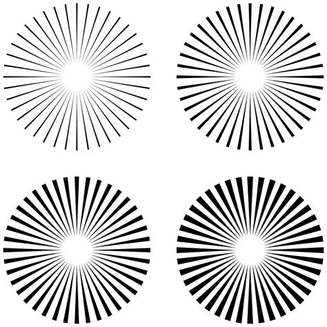 Premium Vector Set Rays Beams Element