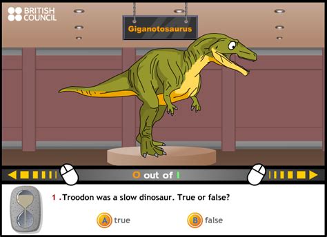 Quiz O Saurus Play Online On Flash Museum 🕹️