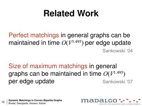 Ppt Dynamic Matchings In Convex Bipartite Graphs Powerpoint Presentation Id1749066