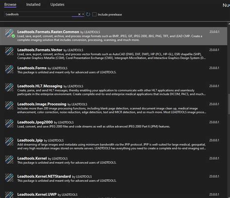 Add References And Set A License Winforms C Net 6 Leadtools Sdk