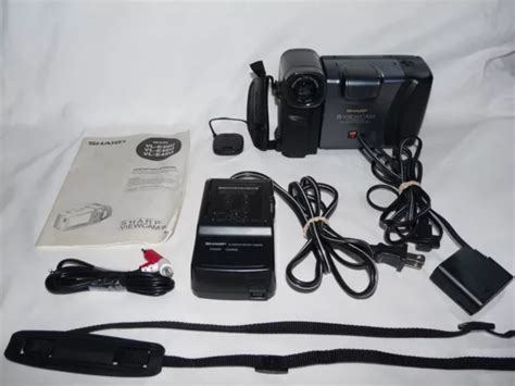 Sharp Vl E39 Vl E39u 8mm Video8 Camcorder Vcr Player Camera Video