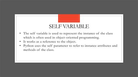 Creating Class Self Variables In Python Pptx