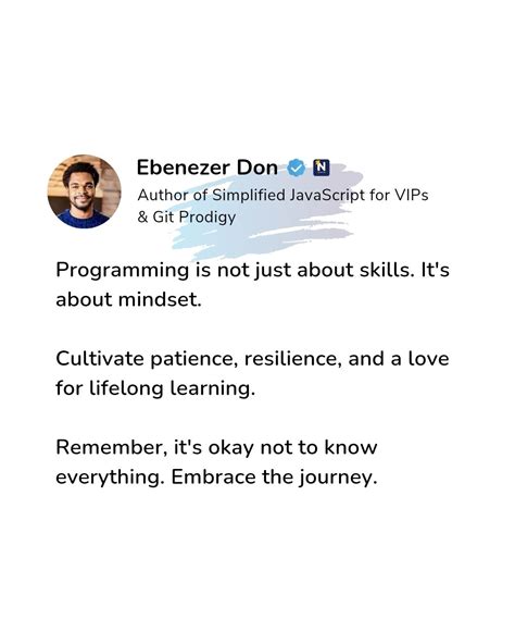 Learn Programming Skills With This Book Ebenezer Don Posted On The