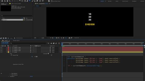 Solved After Effects Sum Numbers And Expressions Adobe Community 8806239