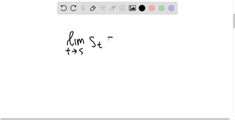 solved write each of the following statements using limit notation as