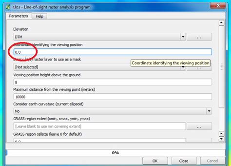 Qgis Viewshed Line Of Sight Analysis As A Batch Process