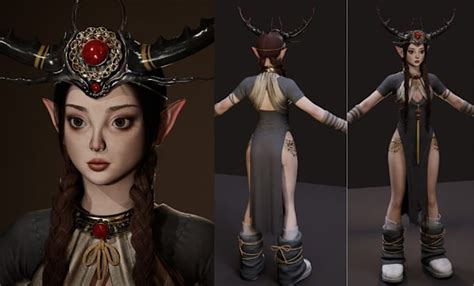 3d Character Modeling Ue5 3d Game Character Rigging For Unity And Unreal Engine By Ahmdahmod