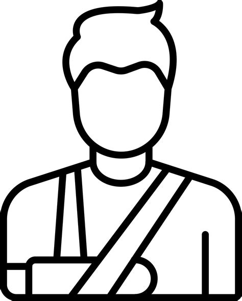 Broken Arm Icon Style 20879238 Vector Art At Vecteezy