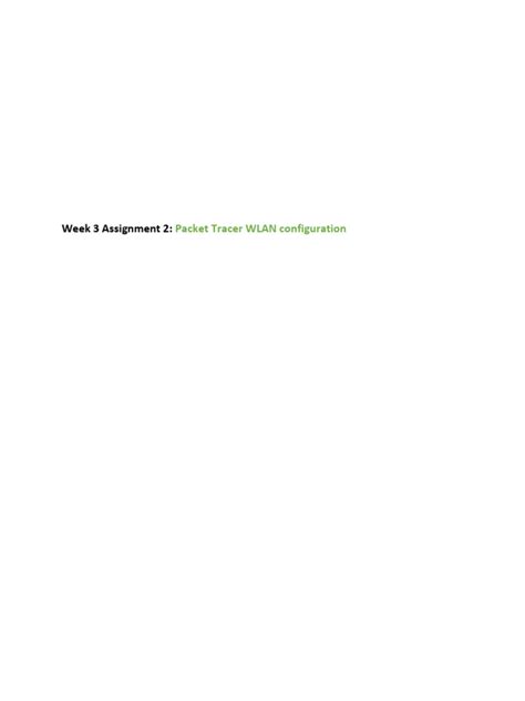 Assignment 2 Week 4 Pdf Wireless Lan Computer Network