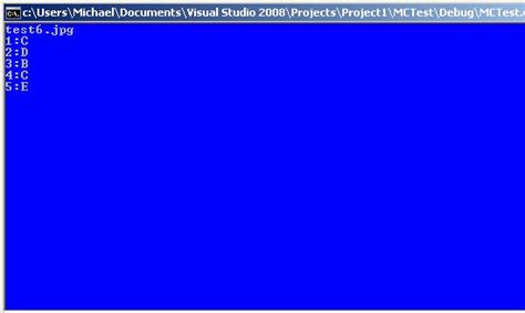 Tutorial Creating A Multiple Choice Scanner With Opencv