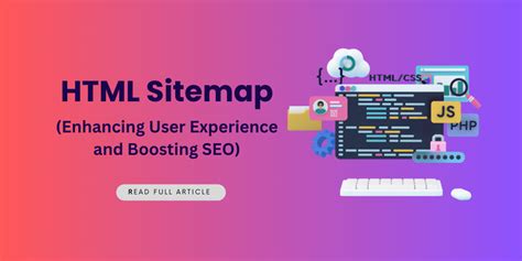 Html Sitemap Enhancing User Experience And Boosting Seo