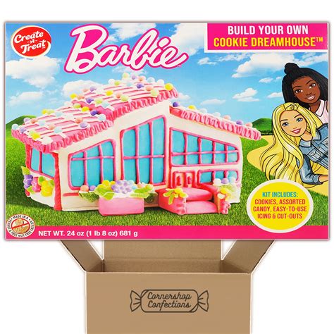 Barbie Dreamhouse Create A Treat Cookie Kit Includes Assorted Candy