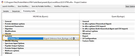 How To Use Feature Finder In Peptides Based Workflows Protein Metrics