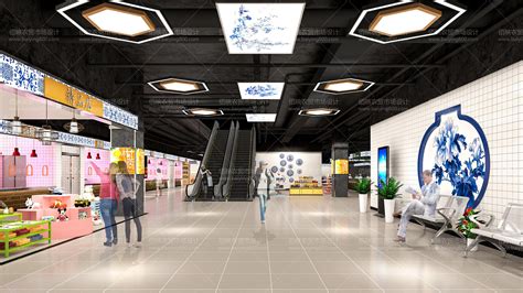 农贸市场设计方案 杭州佰映设计