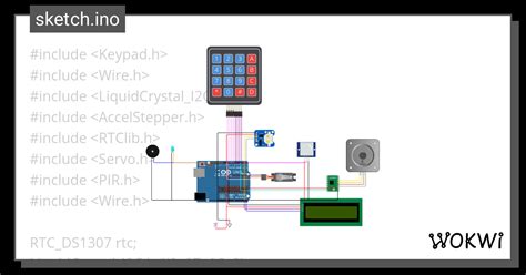 Pill Disp Copy Wokwi Esp32 Stm32 Arduino Simulator