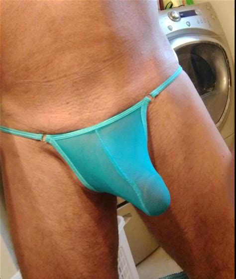 My Big Cock In A Tight Tiny Little See Thru Sheer Cumchugger911