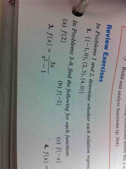 In Problems 1 And 2 Determine Whether Each Relation