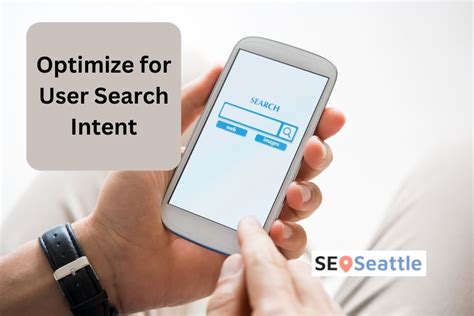 how to optimize your website for user search intent seoseattle