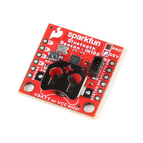 exploring sparkfun nanobeacon board in100 electronics