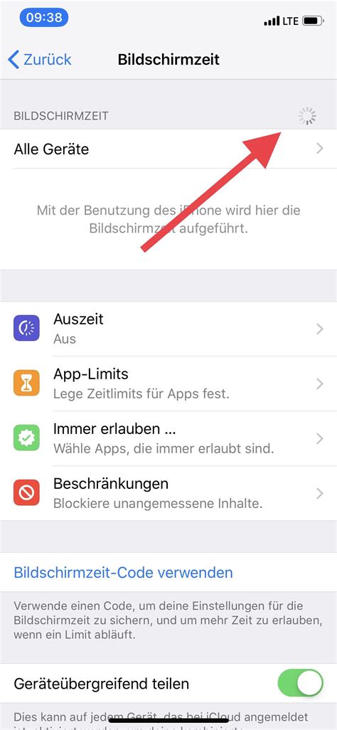 Feature There Is Now A Loading Indicator In Screen Time R IOSBeta