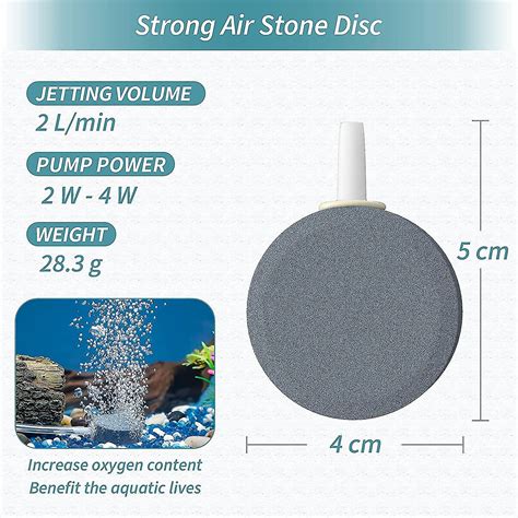 Dww Aquarium 4 Cm Air Stone Bubble Disc Diffuser Release Tool For Air