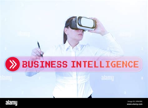 Sign Displaying Business Intelligence Concept Meaning Best Practice Of