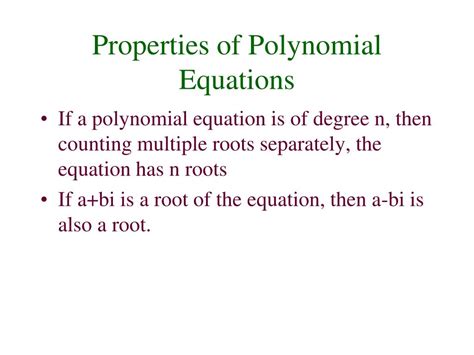 Ppt Zeros Of Polynomial Functions Powerpoint Presentation Free Download Id 6317720