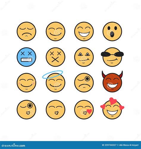 Vector Emotion Feedback Scale On White Background 162831801