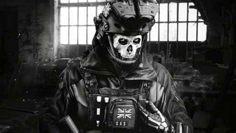 Ghost Call Of Duty Warzone Skull Mask