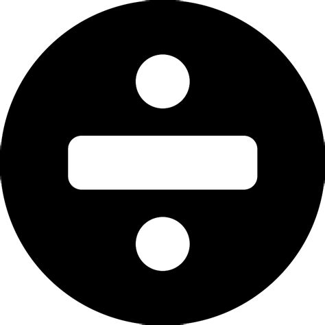 Divide Vector Svg Icon Svg Repo