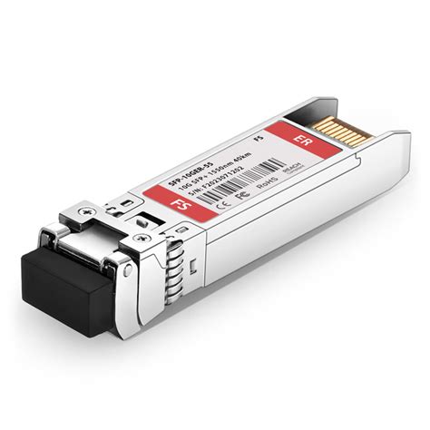 10gbase Er Sfp 1550nm 40km Dom Duplex Lc Smf Optical Transceiver